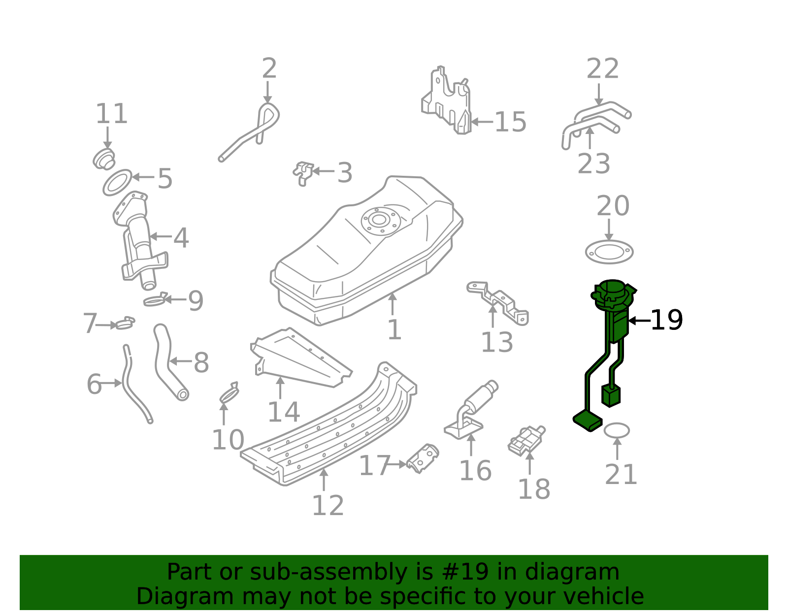 25060-4S415 - Sending Unit Official Nissan Parts Store