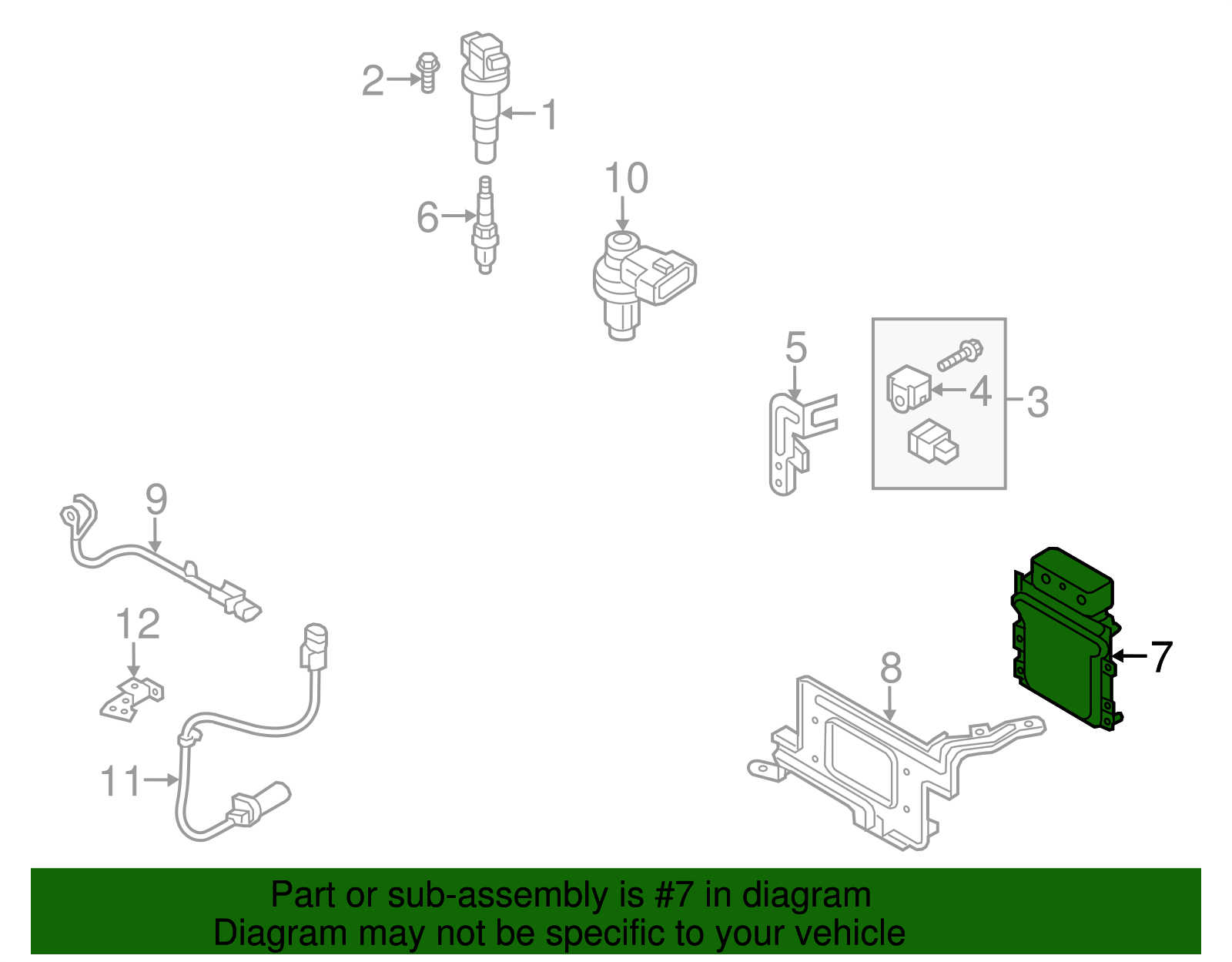 Genuine Engine Control Module (ECM) for 2016-2017 Hyundai Veloster ...