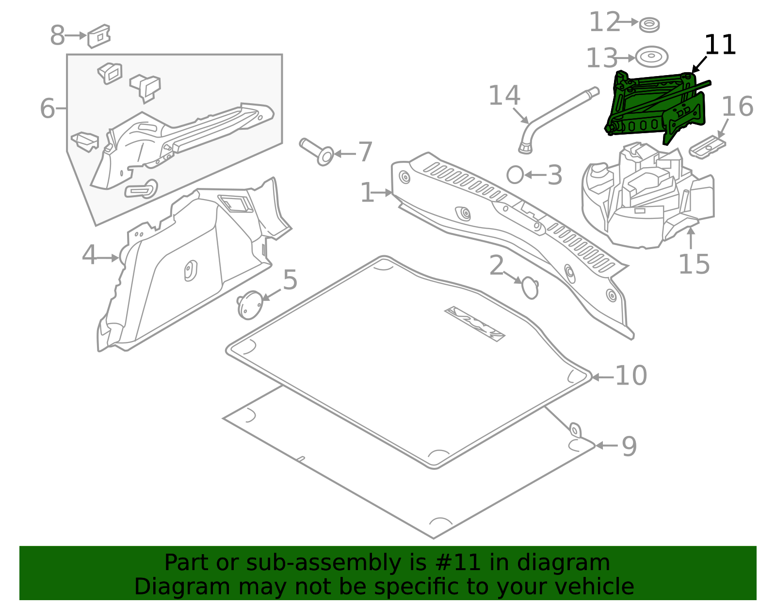 2012-2018 Ford Focus OEM NEW 12-18 Ford Focus Titanium Sedan Jack ...