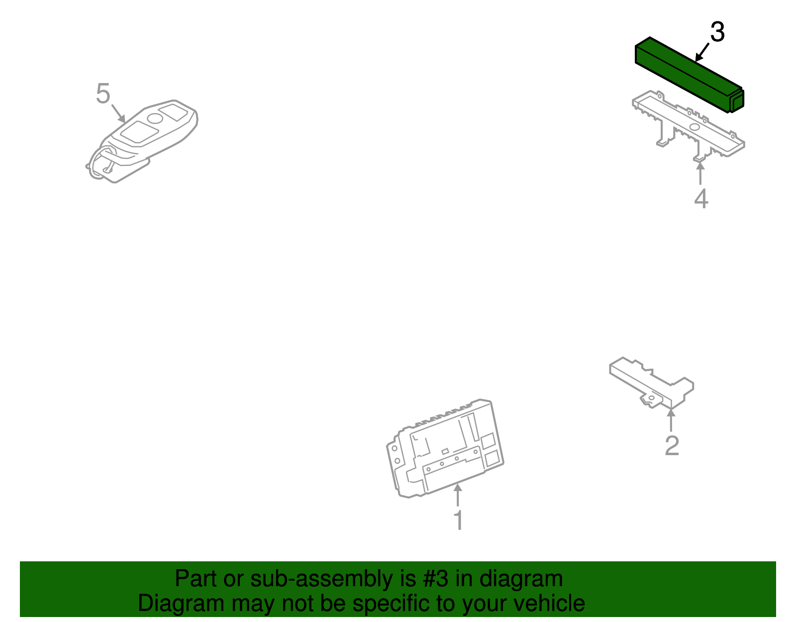 2017-2018 Ford | Ignition Immobilizer Module | HC3Z-15607-D | Walls ...
