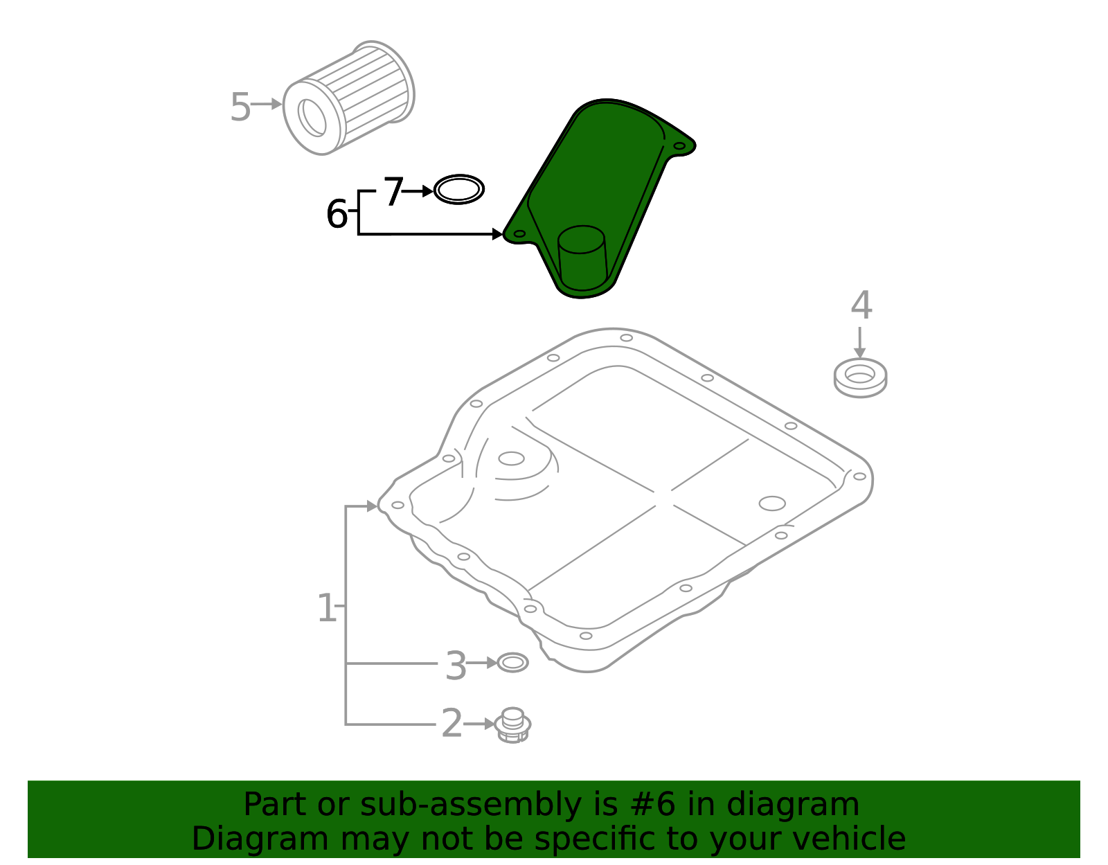 2022-2025 Subaru Transmission Oil Filter 31728AA230 | Buy Subaru Parts