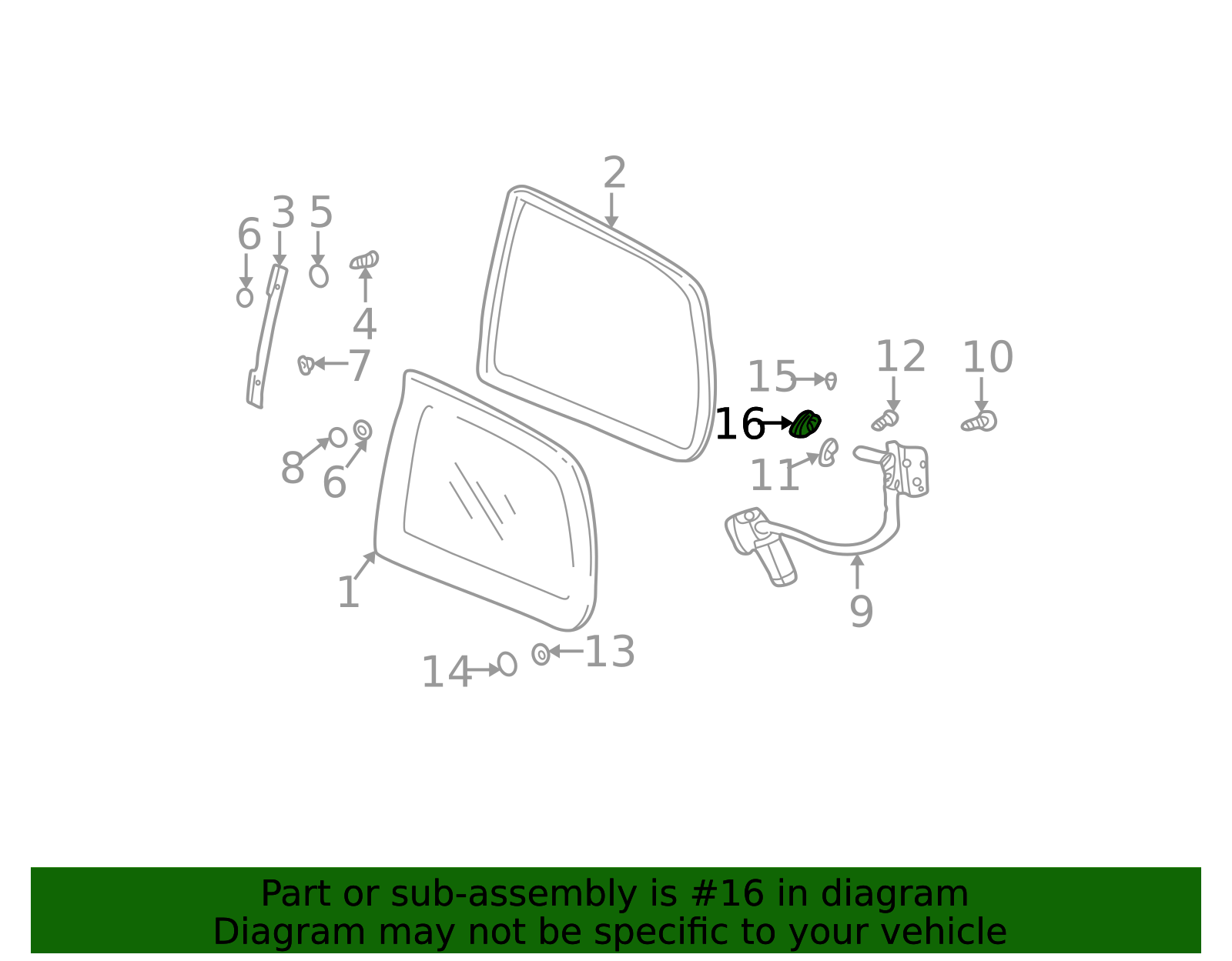 2002-2005 Kia Sedona Stay - Passenger Side (RH) 0K553-62313 ...