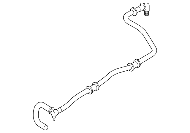 2011-2018 Porsche Secondary Air Injection Pump Hose 958-113-232-10 ...