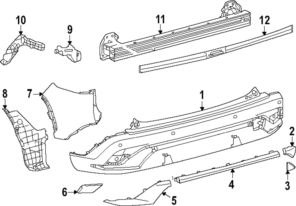 2023-2025 Toyota Corolla Cross Bumper Cover 52159-0A260 | OEM Parts Online