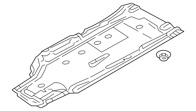 2017-2024 Audi Side Shield 8W0-825-208-C | Audi USA Parts