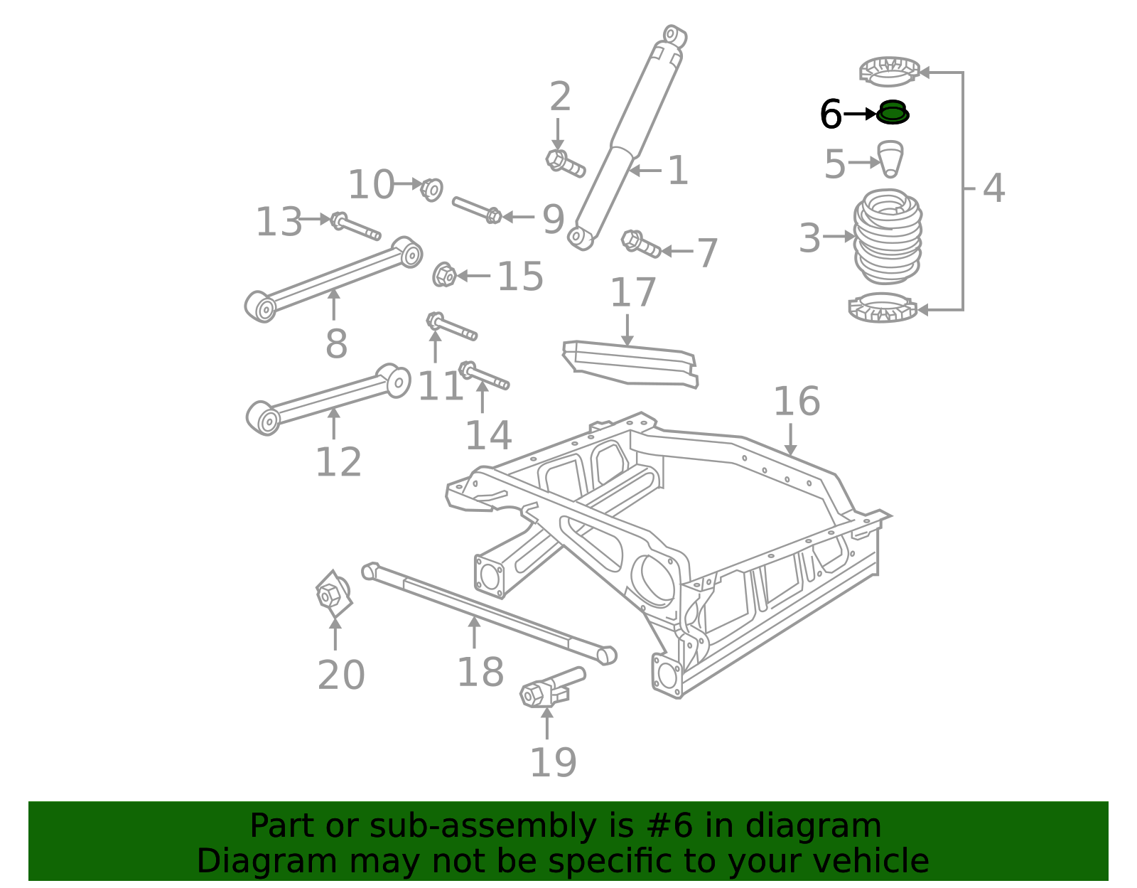 05290783AB - Bumper Cup 2008-2010 Jeep Grand Cherokee | Mopar Factory ...