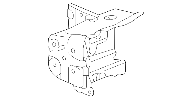 57014-08020 - Bumper Bracket 2021-2025 Toyota Sienna | Longo Toyota Parts