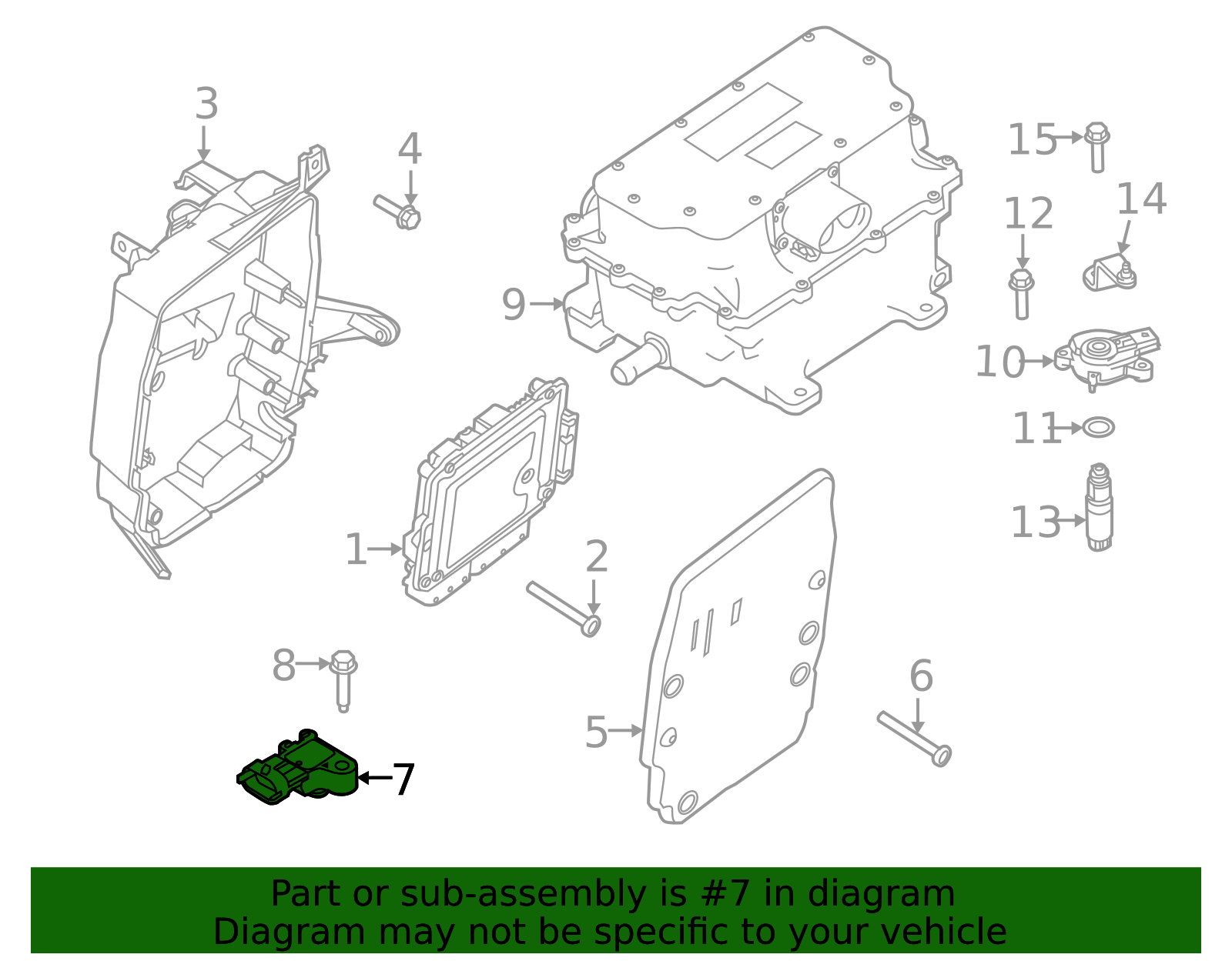 Manifold Absolute Pressure Sensor | CV2Z-9F479-B | Walls' Ford Parts
