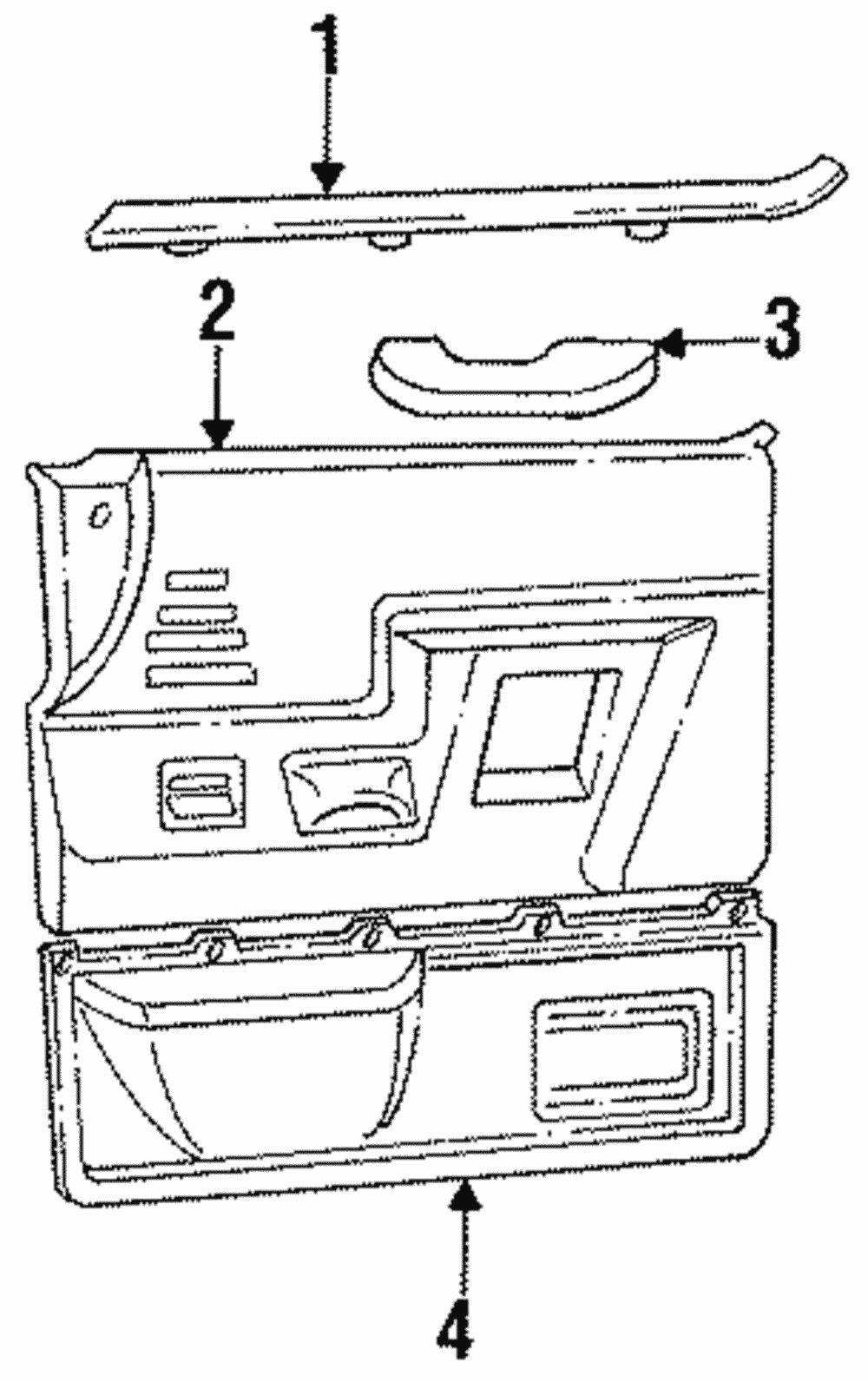 1987-1997 Ford OEM NEW 1987-1997 Ford F250 F350 Bronco HD Belt Weather ...