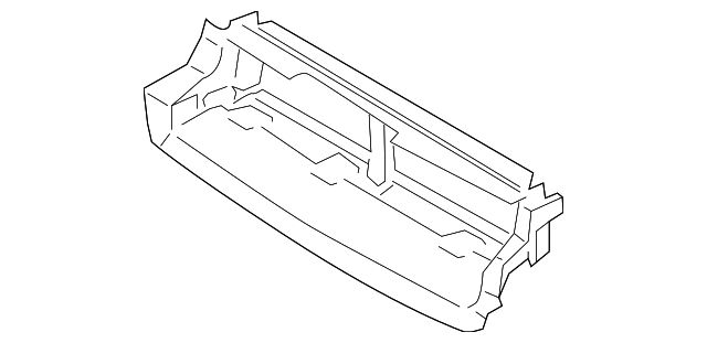 2013-2014 Ford Focus | Upper Deflector | CM5Z-8312-A | Walls' Ford Parts