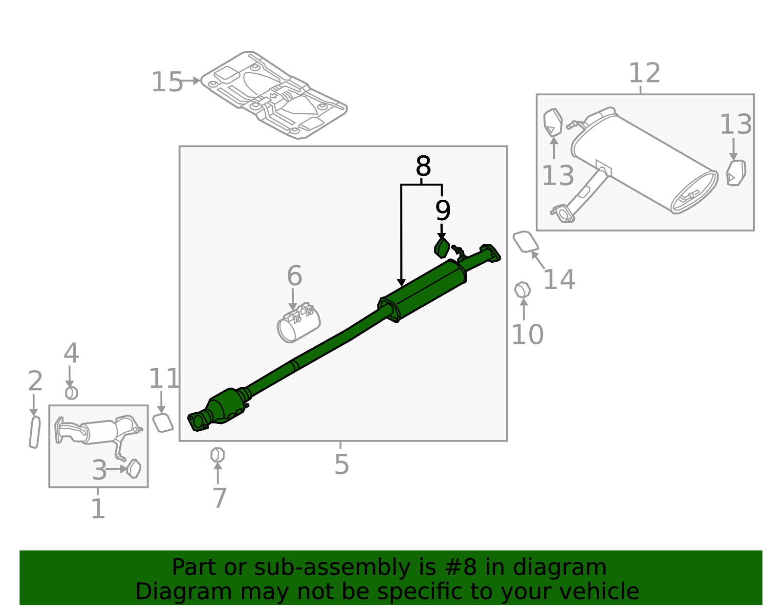 28650-D9750 - Intermediate Pipe 2017-2022 Kia Sportage | Kia.Parts Store