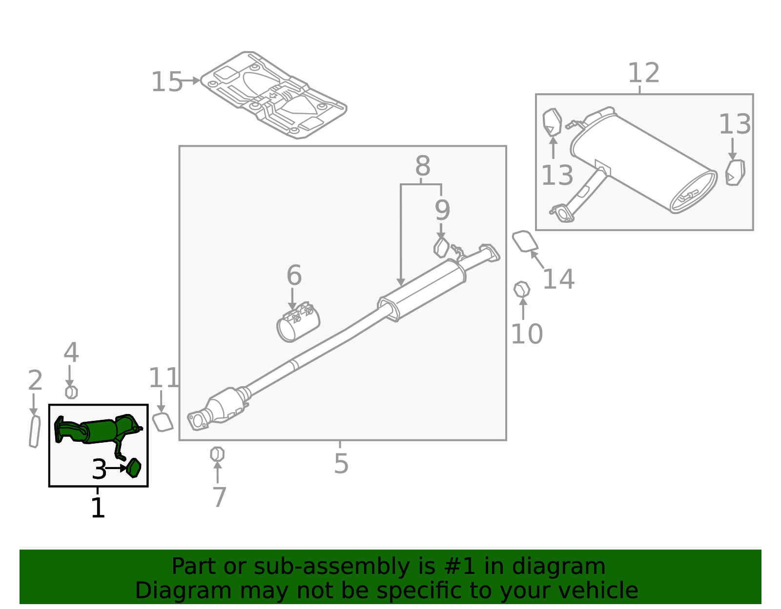 28610-D9630 - Front Pipe Kia.Parts Store
