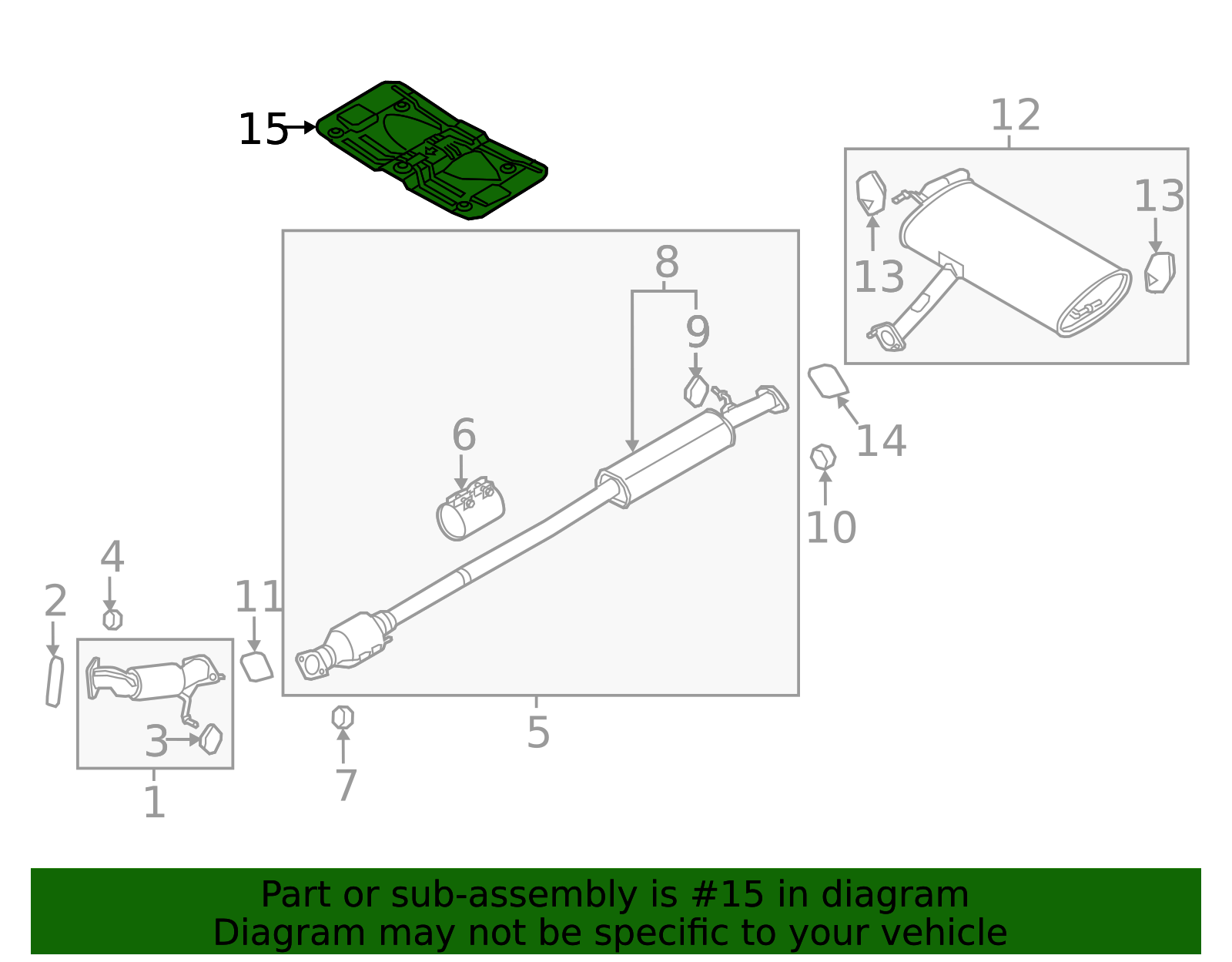 28795-D3010 - Heat Shield 2017-2022 Kia Sportage | Kia.Parts Store