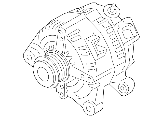 Hyundai - 37300-2CTA0 - Alternator - 2019-2023 Genesis G70 | OEM ...