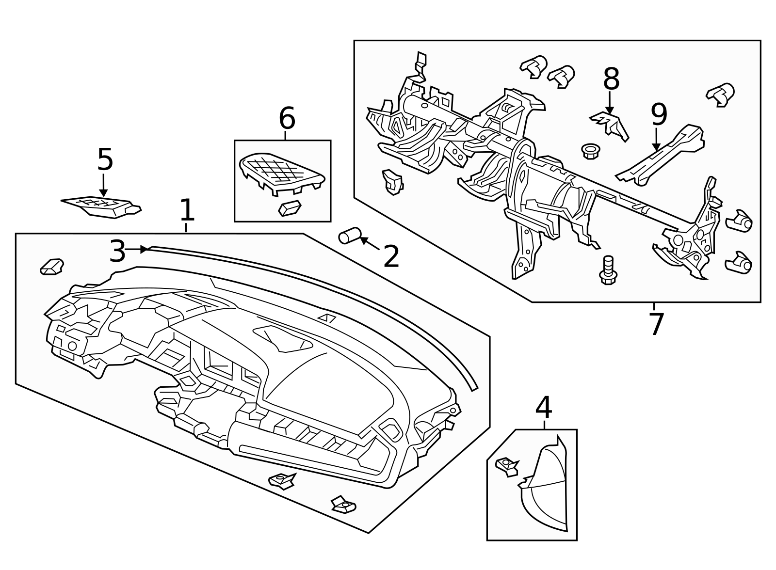 77131-TBA-A00 - Lid, Center Speaker 2016-2018 Honda Civic | Honda Parts ...