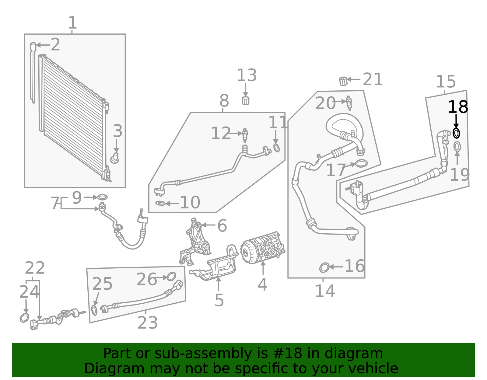 013-997-47-45-65 - A/C Line O-Ring 2010-2021 Mercedes-Benz | Mercedes ...