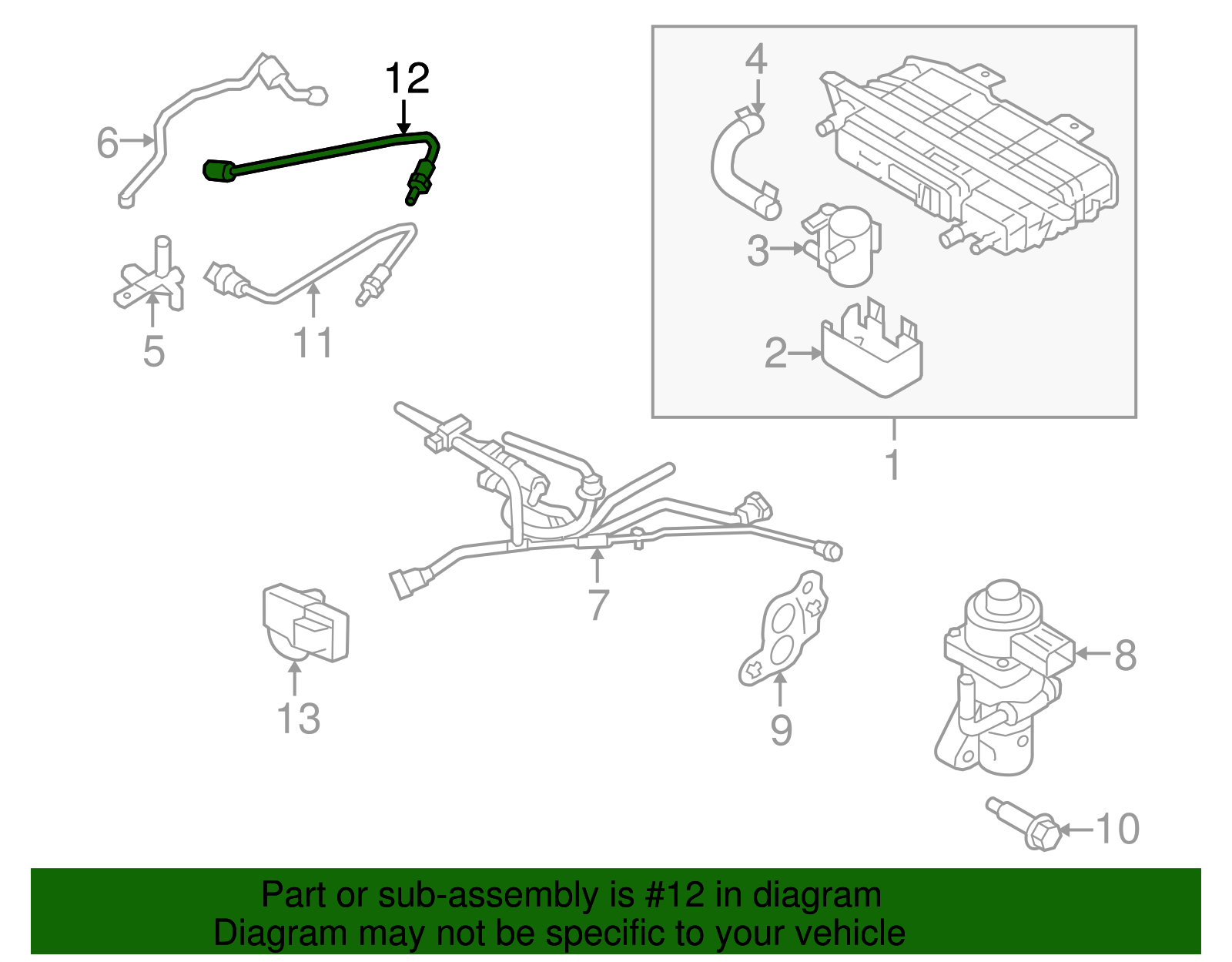 Genuine OEM Ford Part - Motorcraft™ Oxygen Sensor DY-1153 | Genuine OEM ...