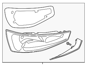 8U0-945-093-AC - Tail Lamp Assembly 2016-2018 Audi | Audi OEM Parts Guy
