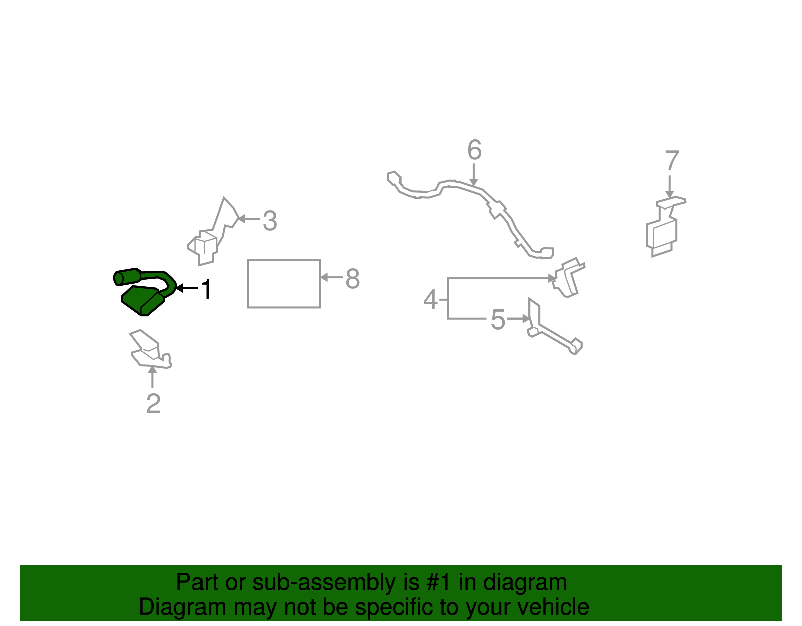 2008-2022 Toyota Sequoia Actuator 89241-34010 | Toyota Parts Center