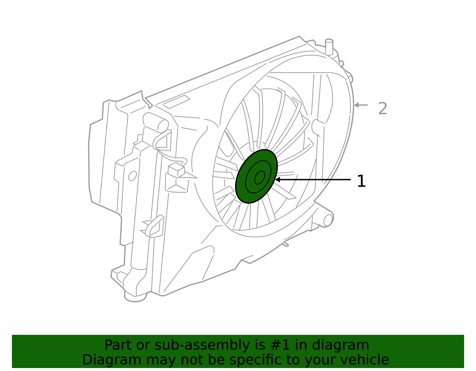 2005-2008 Jeep Engine Cooling Fan Assembly 05143208AA | Mopar Parts Canada