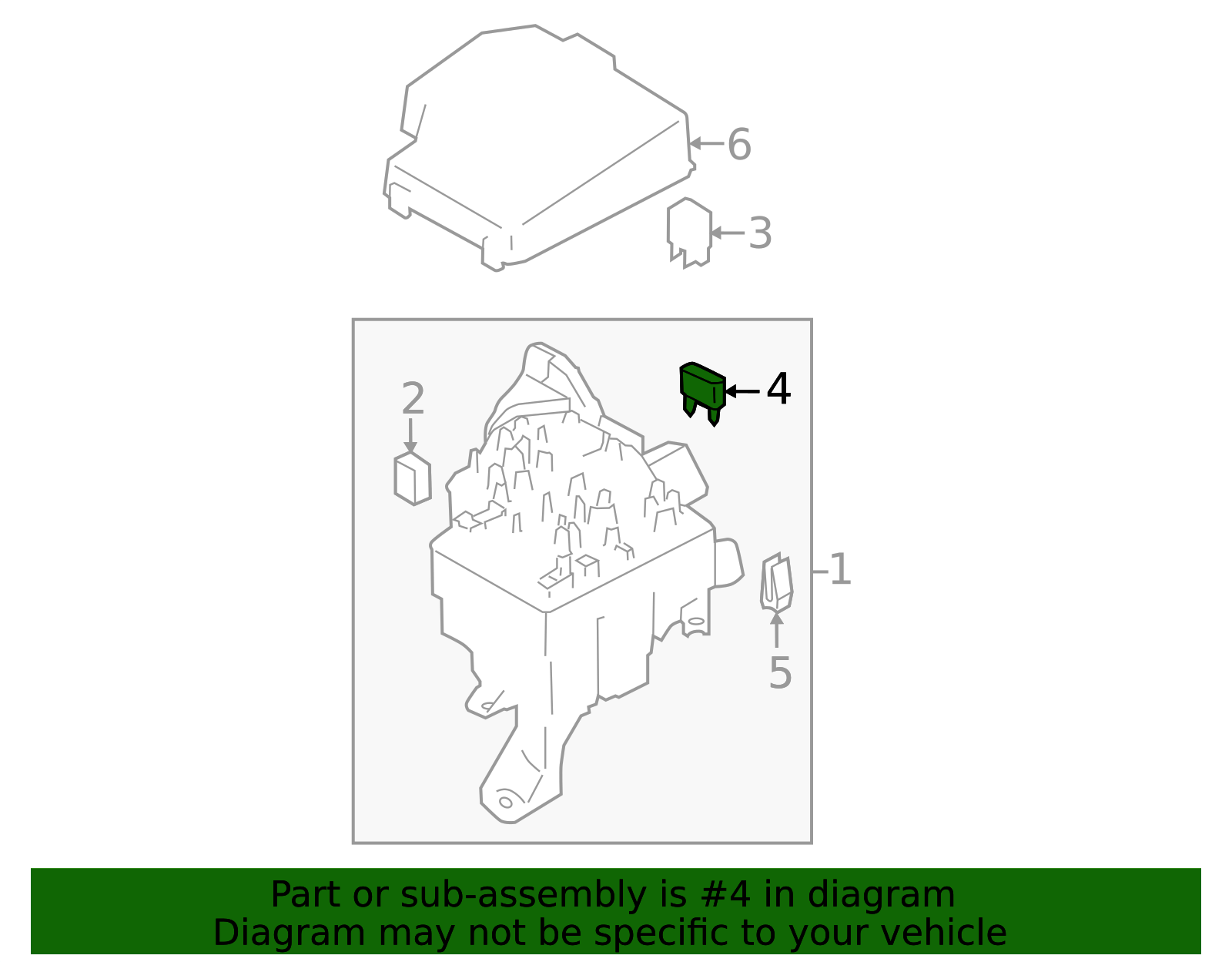 OEM 2013-2025 Toyota Fuse Part # SU003-02425 | Modern Toyota Parts