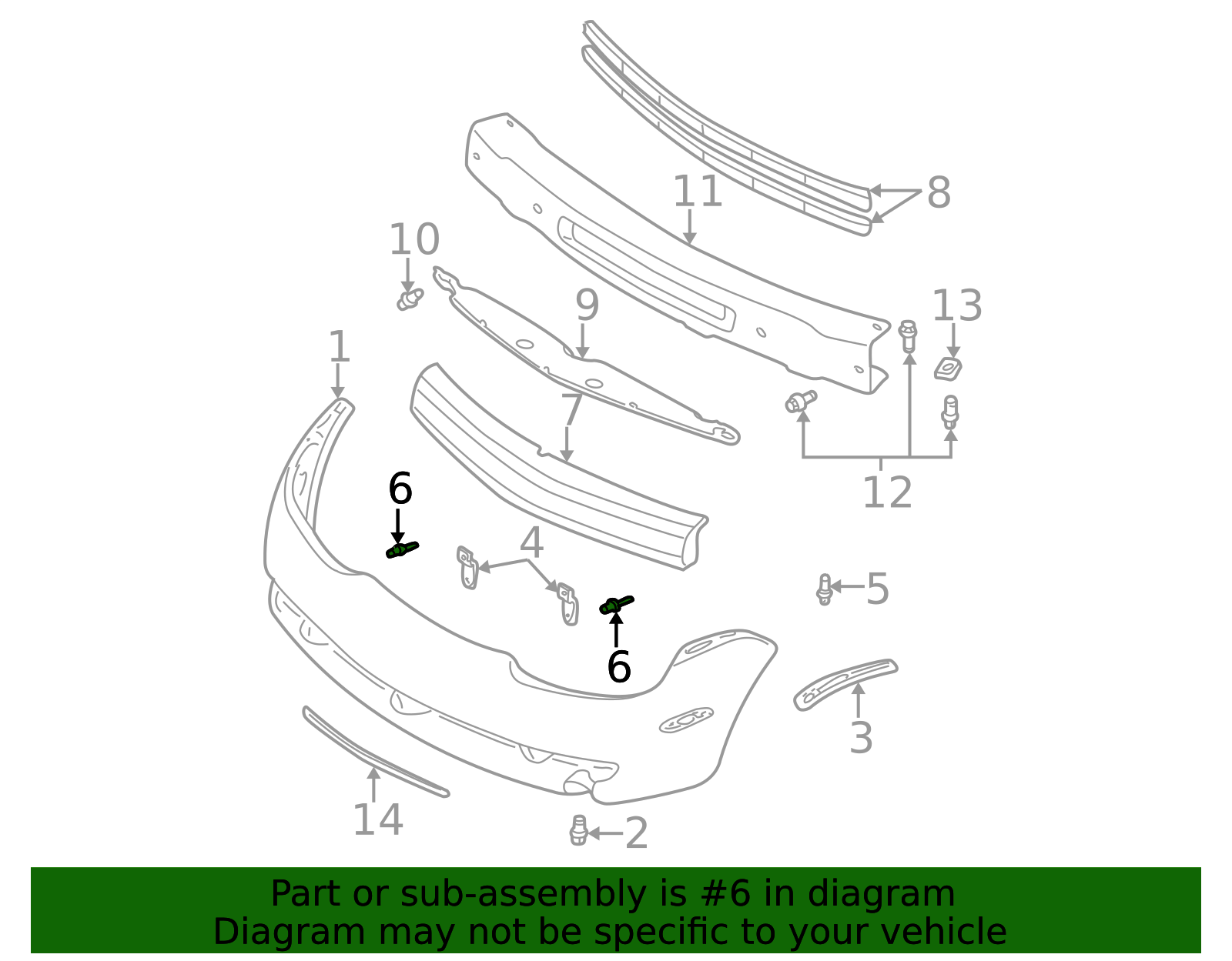 1995-2023 Dodge Bumper Cover Rivet 6500898 | Mopar Parts Canada