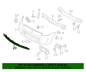 96010-1EA0A - Spoiler 2009-2020 Nissan 370Z | Official Nissan Parts Store