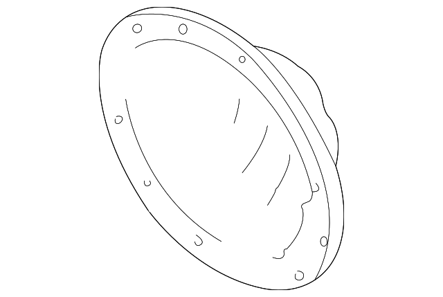 GM Parts | Genuine Rear Axle Housing Cover Kit with Gasket and Bolts ...