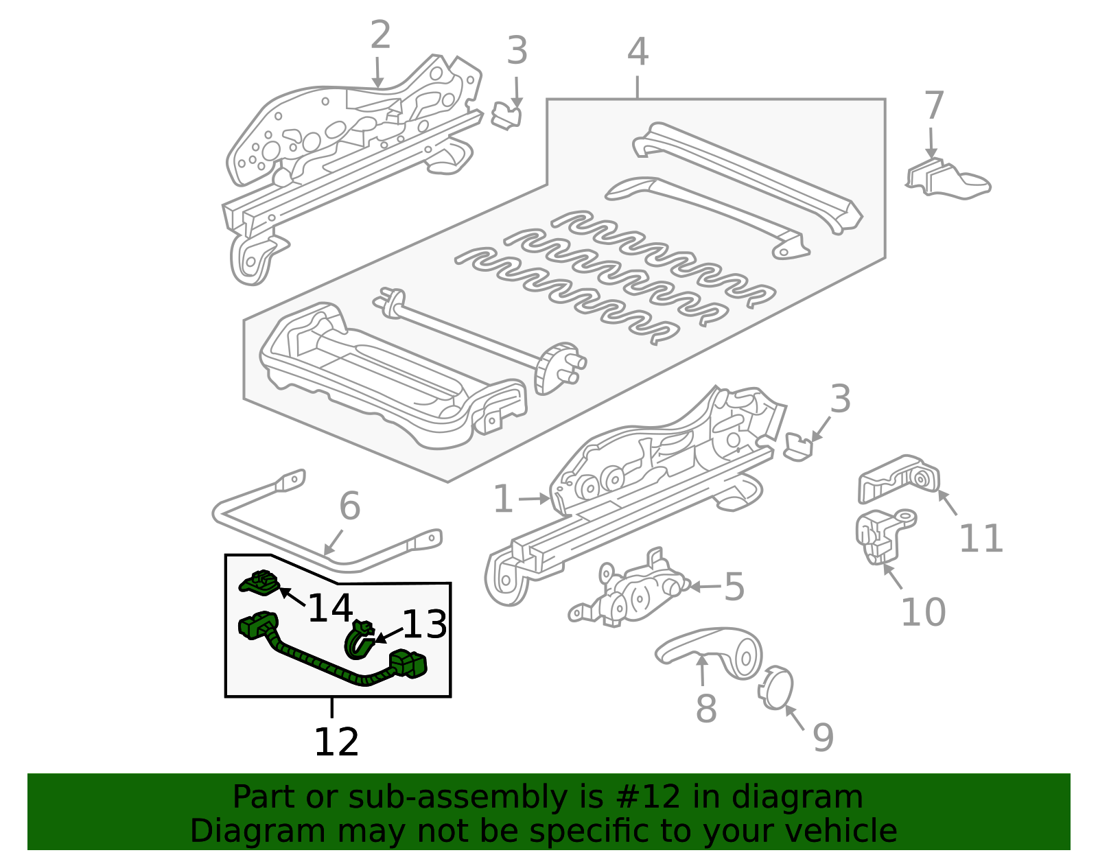 2004-2007 Honda Accord | Power Seat Wiring Harness | 81607-SDA-L00 ...