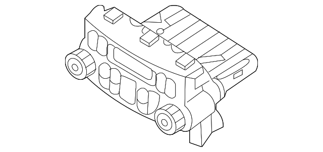 97250-4D012VA - Dash Control Unit 2011-2012 Kia Sedona | Genuine Kia Parts