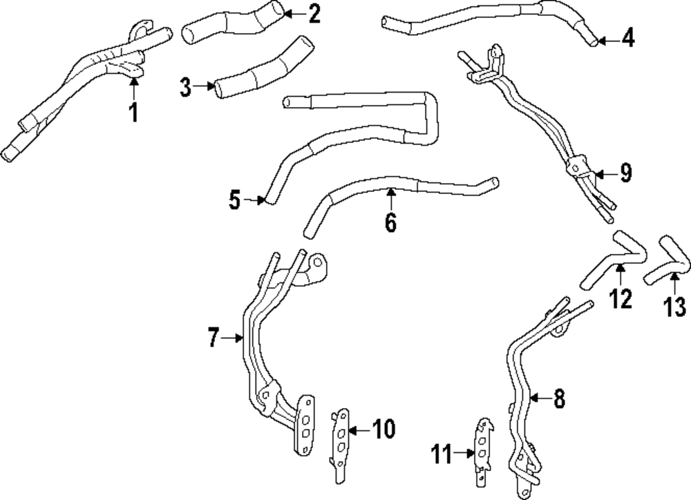 16515-F4010 - 2023-2024 Toyota Sequoia - Upper Press Tube | Nucar ...