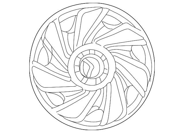 ld4737170b - Mazda Wheel Cover 2002-2006 Mazda MPV | Performance Auto Parts