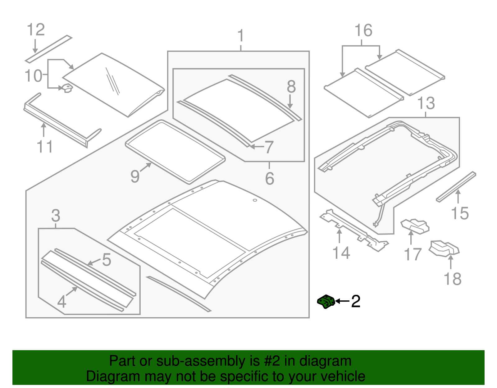 81695-3V010 - Frame Assembly Bracket - 2012-2017 Hyundai Azera | World ...