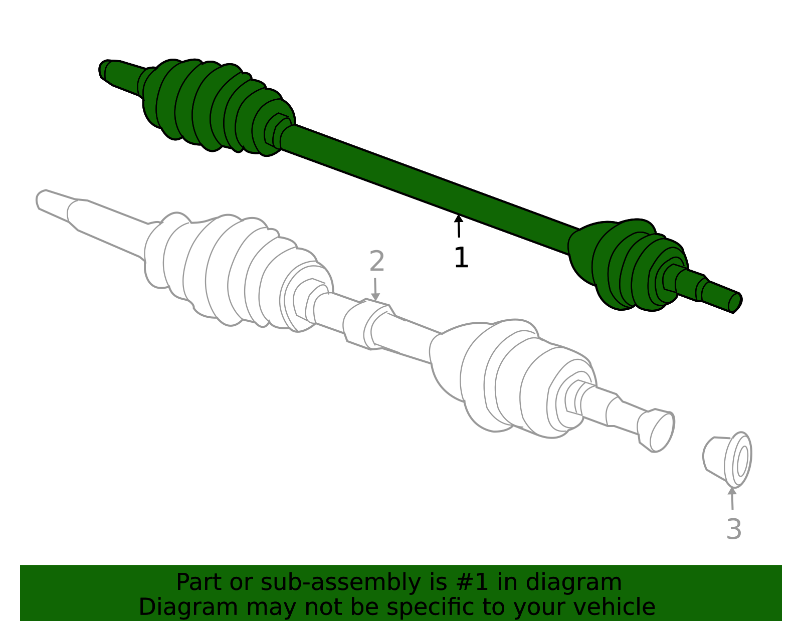 Axle Assembly 05085130AB | Mopar Parts Canada