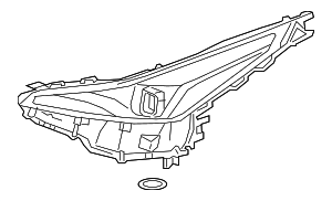 2022 Toyota Composite Headlamp 81140-47A40 | Toyota Parts Center