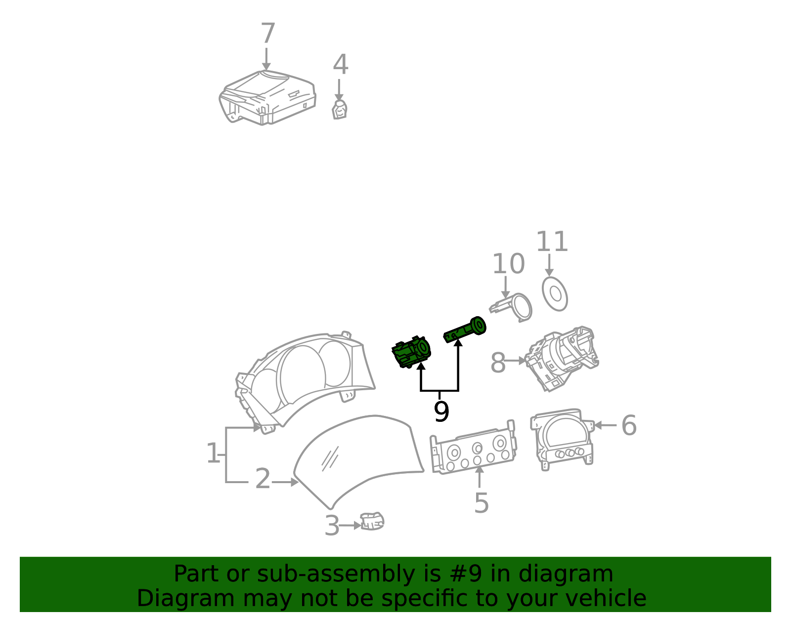Buy Genuine GM Auto Parts - Cylinder (Part # 19207987) | GM Parts Store