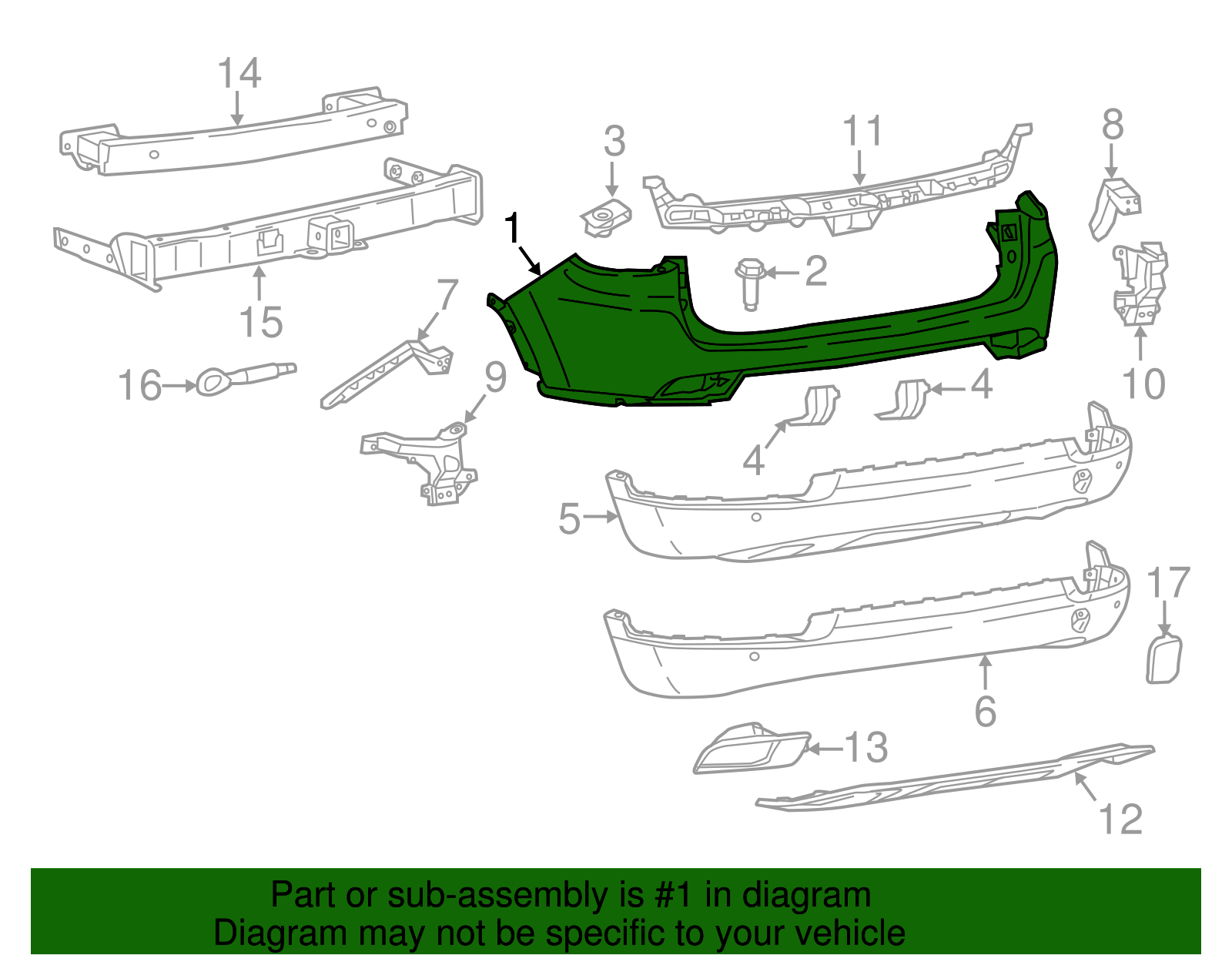 2017-2025 Jeep Compass Fascia 68552529AA | Mopar Parts Canada