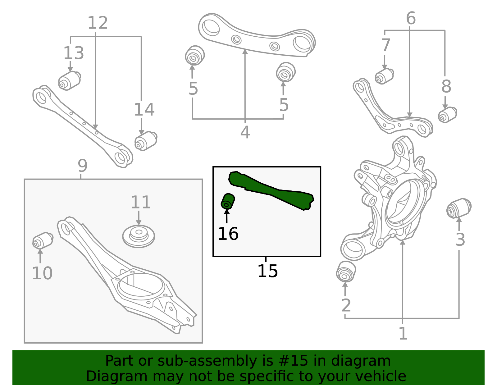 Trailing Arm 55270-GI000 | MotorMotor
