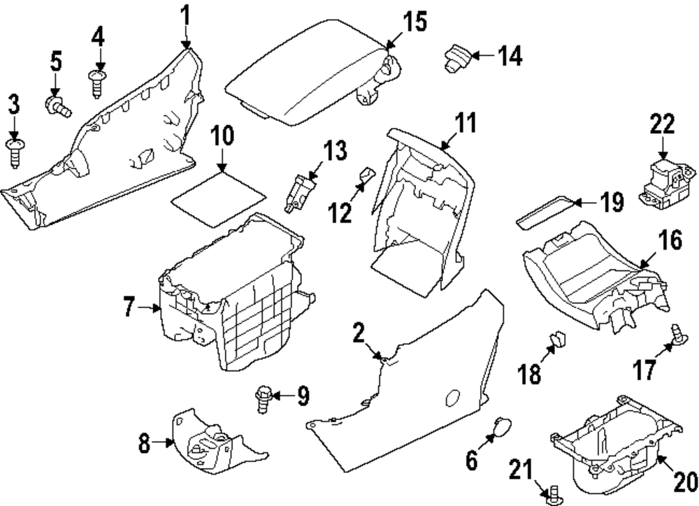92174VC000 - 2022-2024 Subaru WRX - Box | Subaru Parts HQ