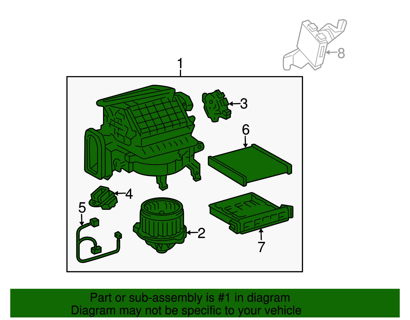 87130-48112 - Blower Assembly | My L Parts