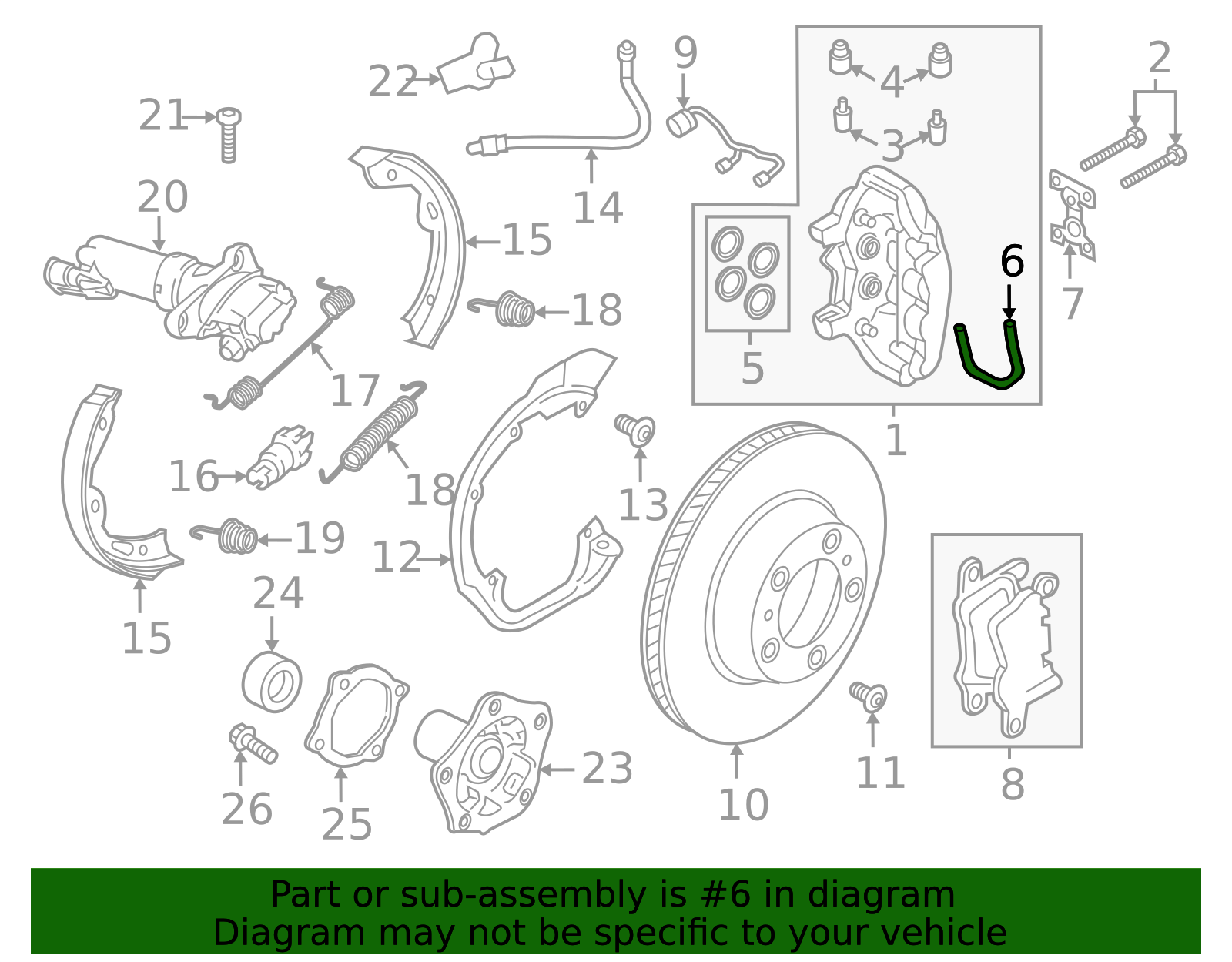 Porsche Brake Hydraulic Line - OEM Fluid Transfer Tubing - Part #971 ...