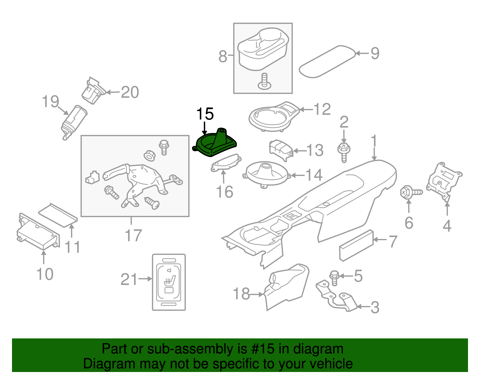 SU003-07100 - High-Quality Automatic Transmission Shift Linkage Boot ...