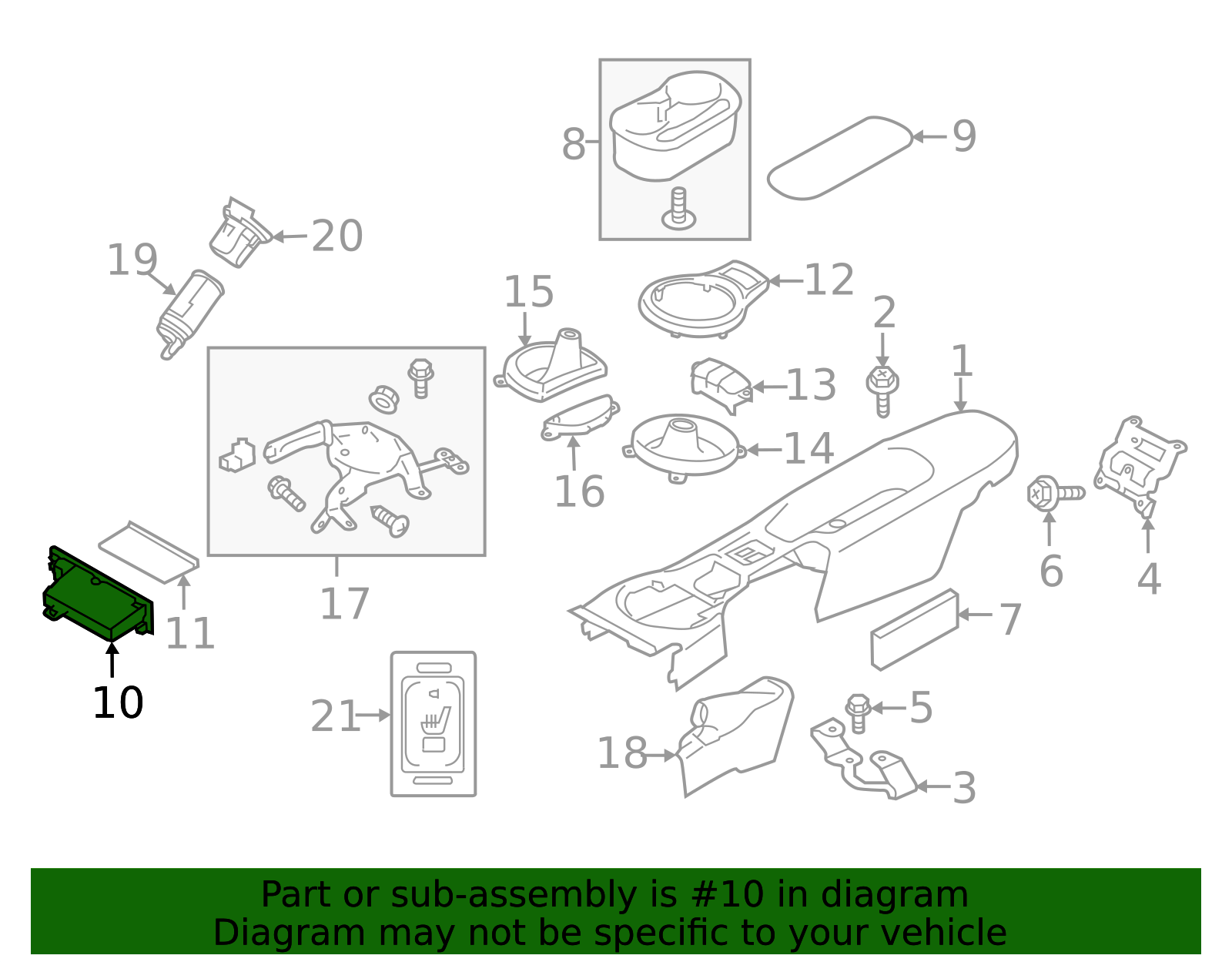 Genuine Official Toyota Pocket part# SU003-10425 for 2014-2020 Toyota ...