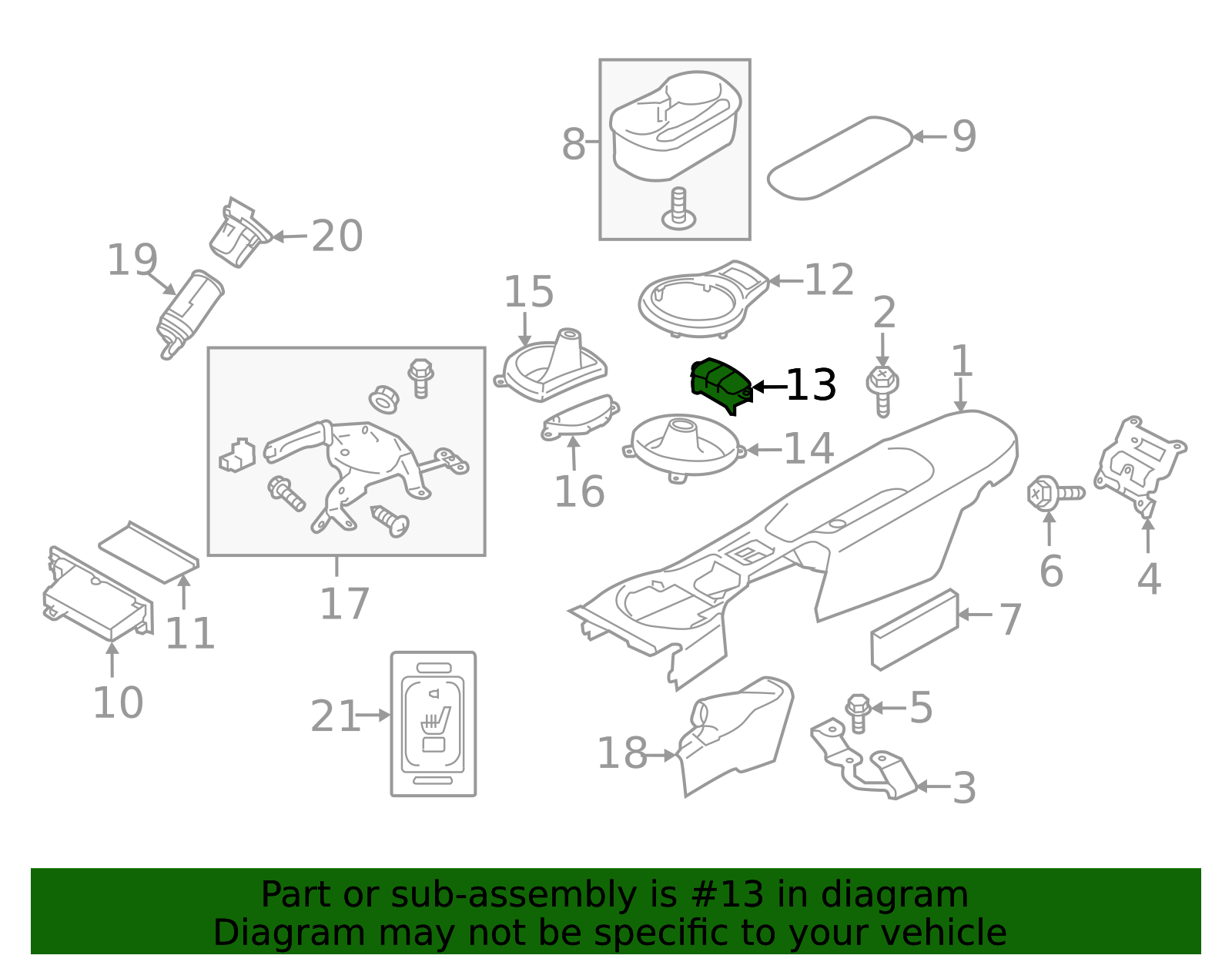 SU003-06967 - High-Quality Stability Control Switch for 2017-2020 ...