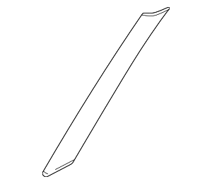 2021-2025 Nissan Rogue Pillar Molding 76836-6RA0A | Bill Kay Nissan Parts