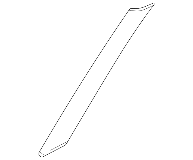 2021-2025 Nissan Rogue Pillar Molding 76836-6RA0A | My Nissan Part