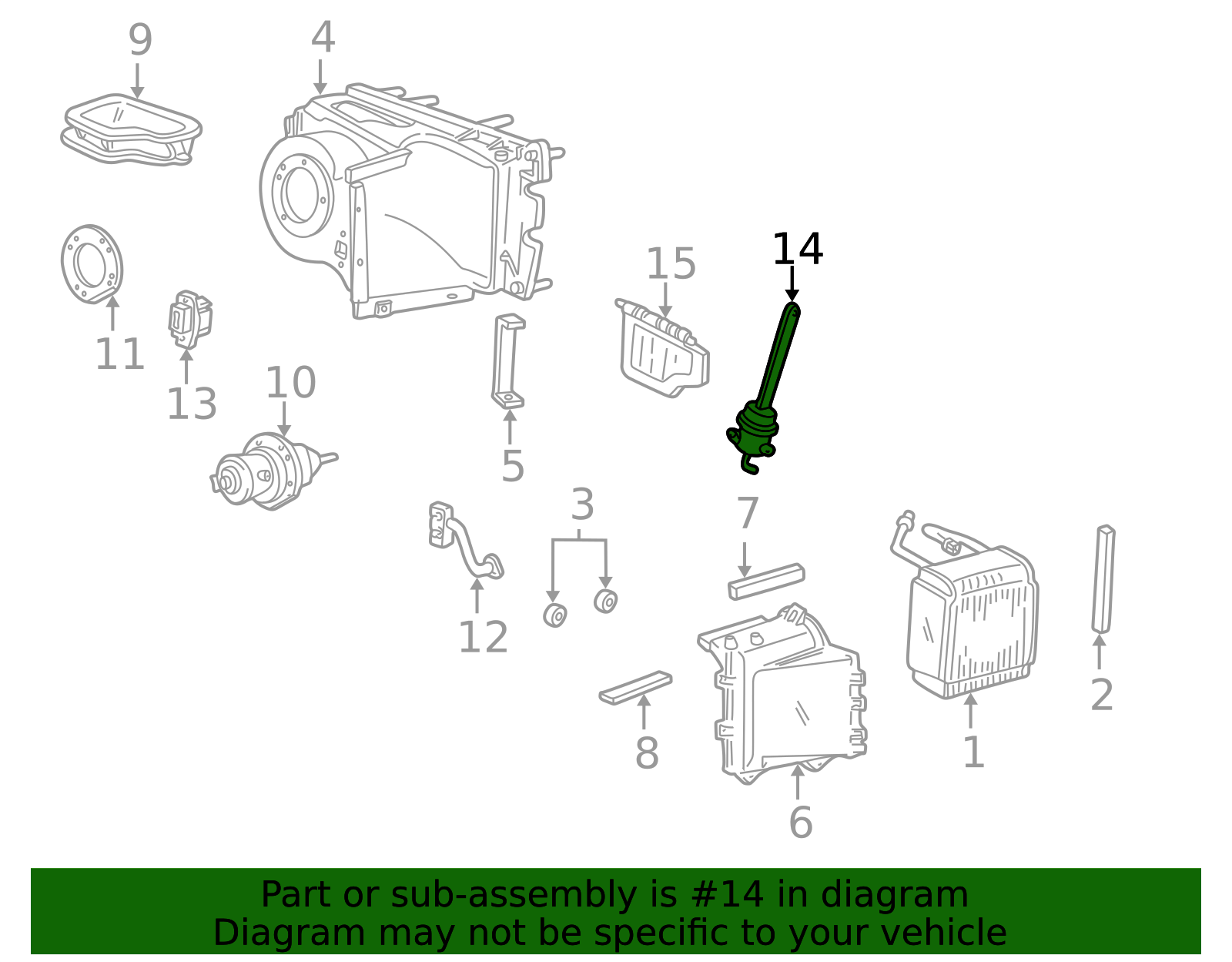 F2UZ-18A318-B - High-Quality Vacuum Motor for AutoNation Parts