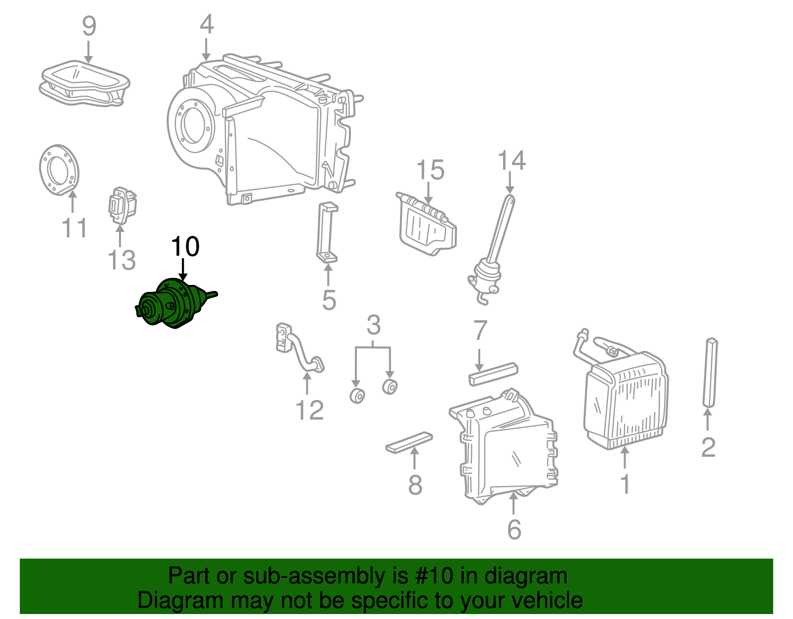 Genuine OEM Ford Part - Motorcraft™ HVAC Blower Motor MM-840 | Genuine OEM Ford Parts & Accessories
