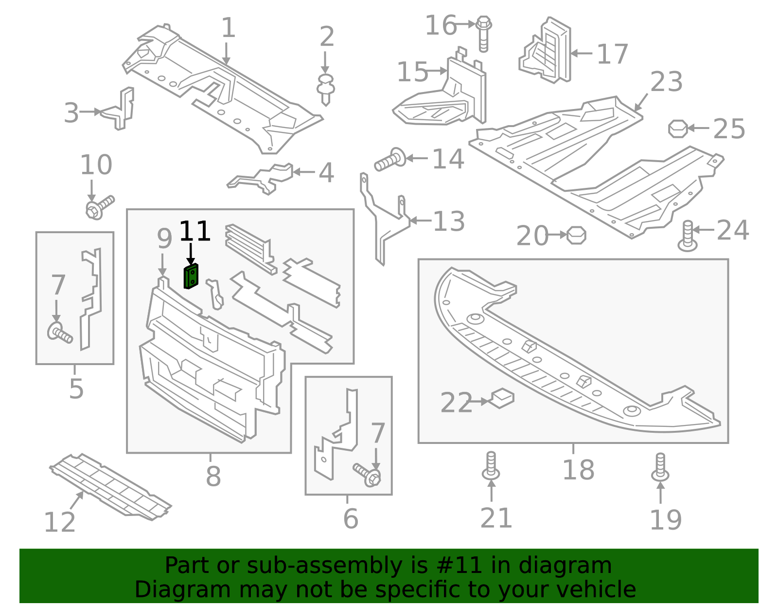 2017-2020 Ford Actuator HS7Z-10884-A | Ford OEM Parts Outlet