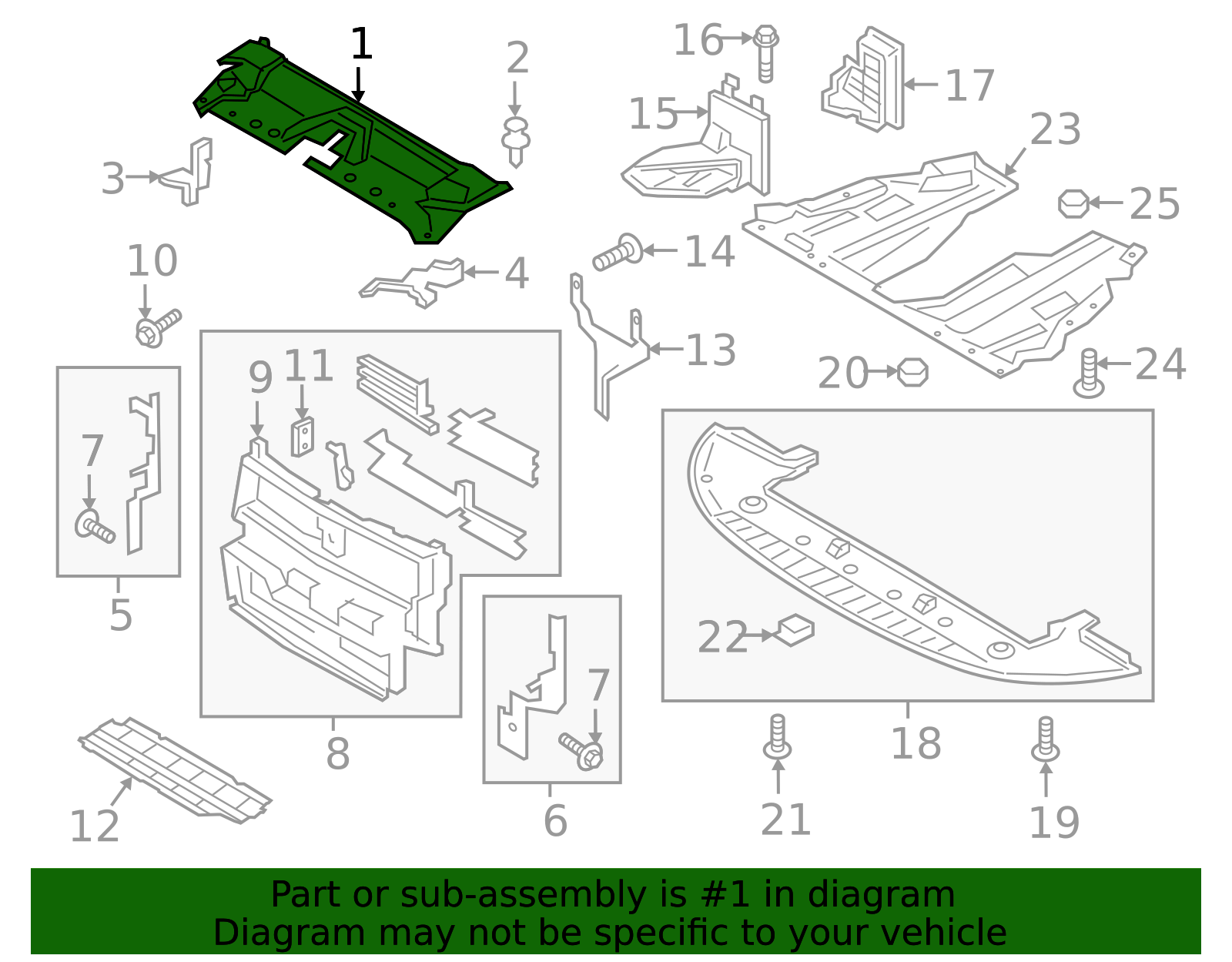 2017-2020 Lincoln MKZ Sight Shield HP5Z-16A238-A | Ford OEM Parts Outlet